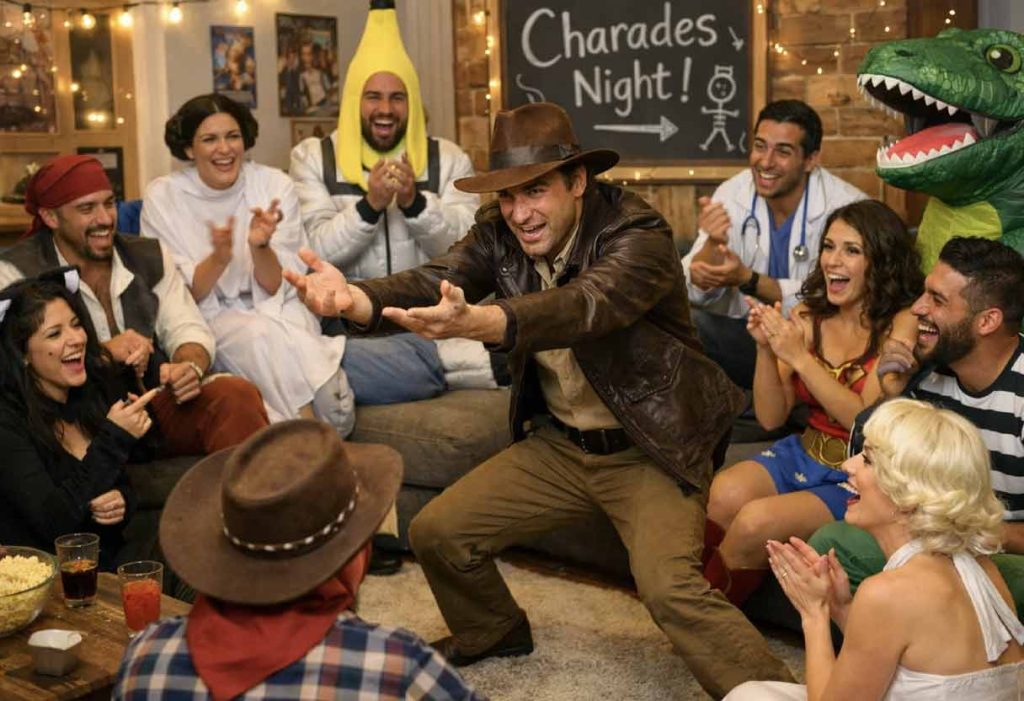 Charades Game Night Essentials: Props, Costumes & Ambience